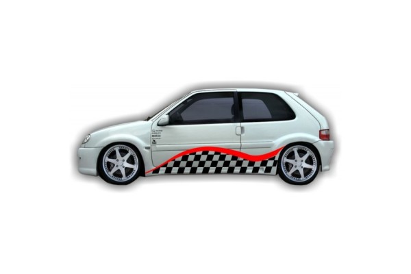 Decal to fit Citroen Saxo side decal sticker stripe kit - CIT0095 - FOR ...